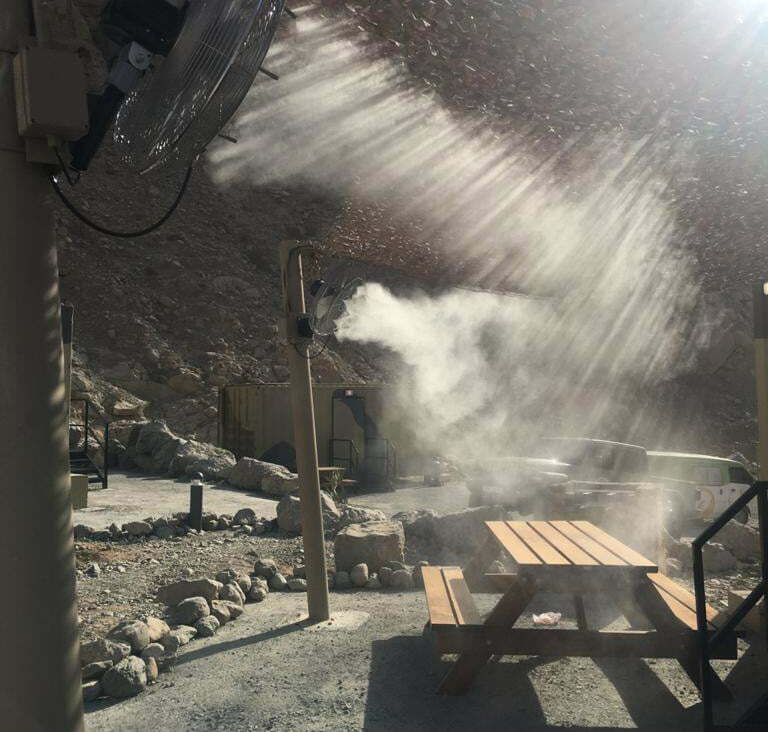 Cabin Outdoor Cooling at Bear Grylls | EMergyKool